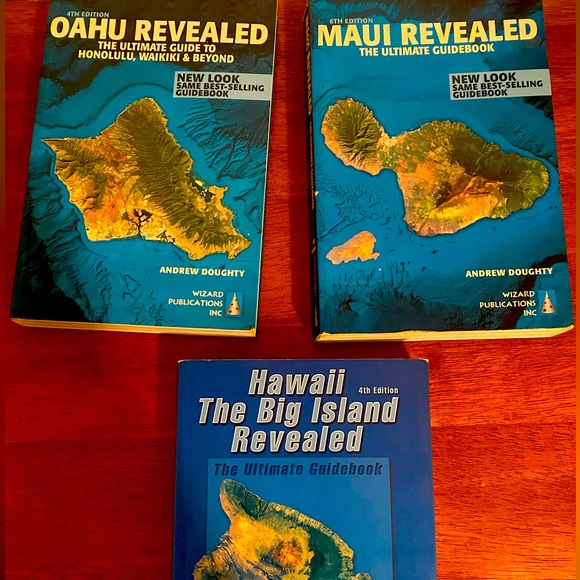 Other | Big Island Revealed Oahu Revealed Maui Revealed Book Bundle | Poshmark